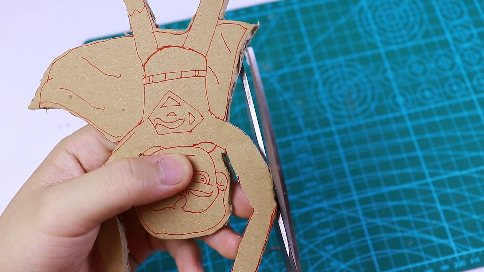 Make MAGIC SUPERMAN Balance From Cardboard : 7 Steps (with Pictures ...