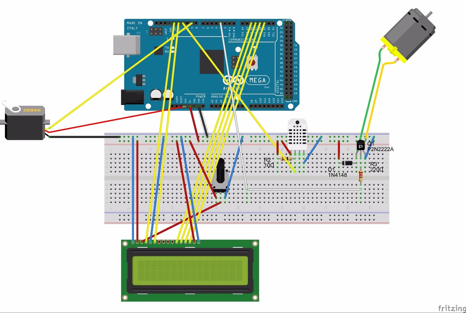 Automatic FAN ON Using Arduino and DHT11 - Instructables Automatic FAN ON Using Arduino and DHT11 - Instructables