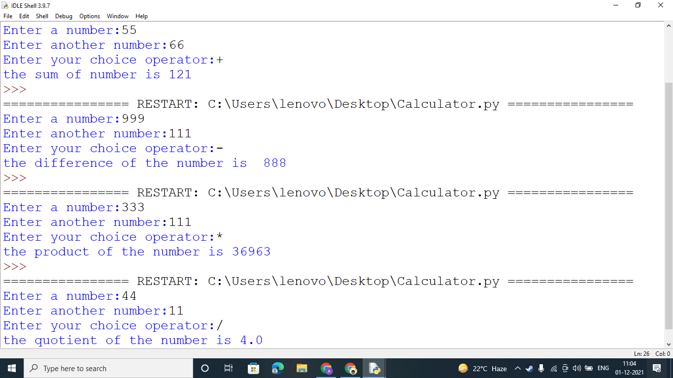 Simple Python Calculator : 3 Steps - Instructables