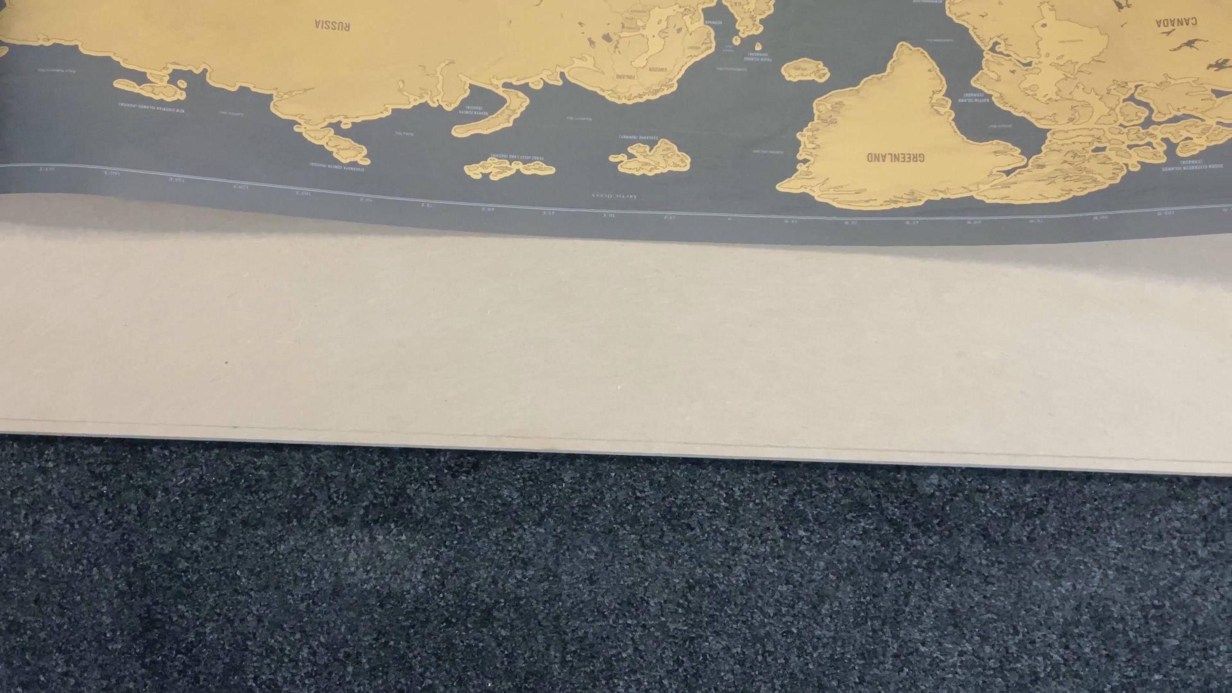 How to Make a Picture Frame for a Scratch Map : 7 Steps (with Pictures ...