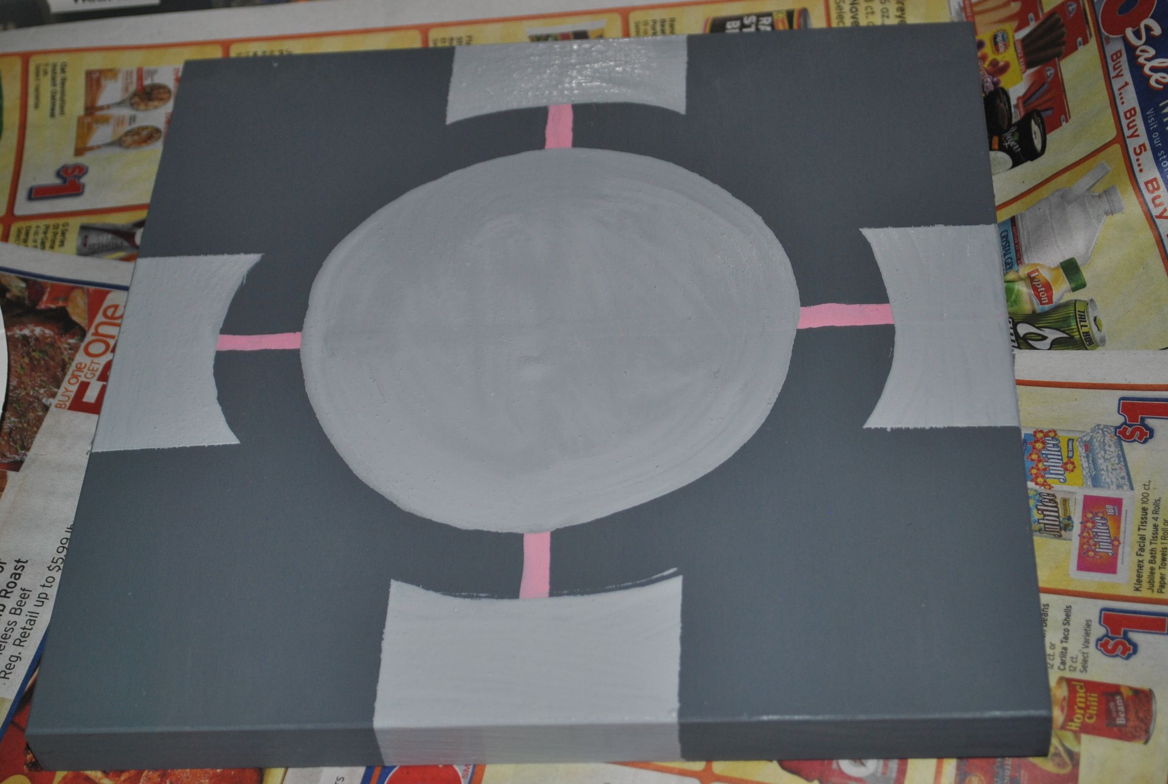 Companion Cube Clock : 7 Steps - Instructables