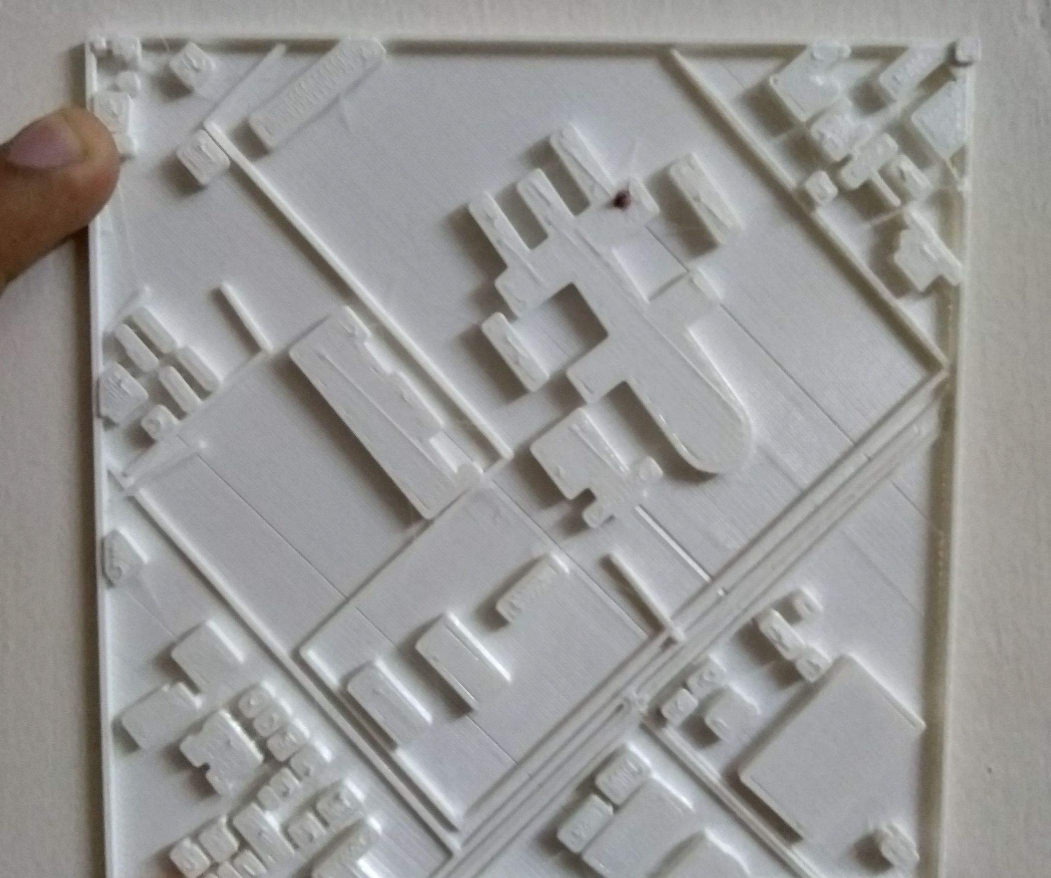 Tactile Map for People With Blindness or Partial Blindness Using Touch ...