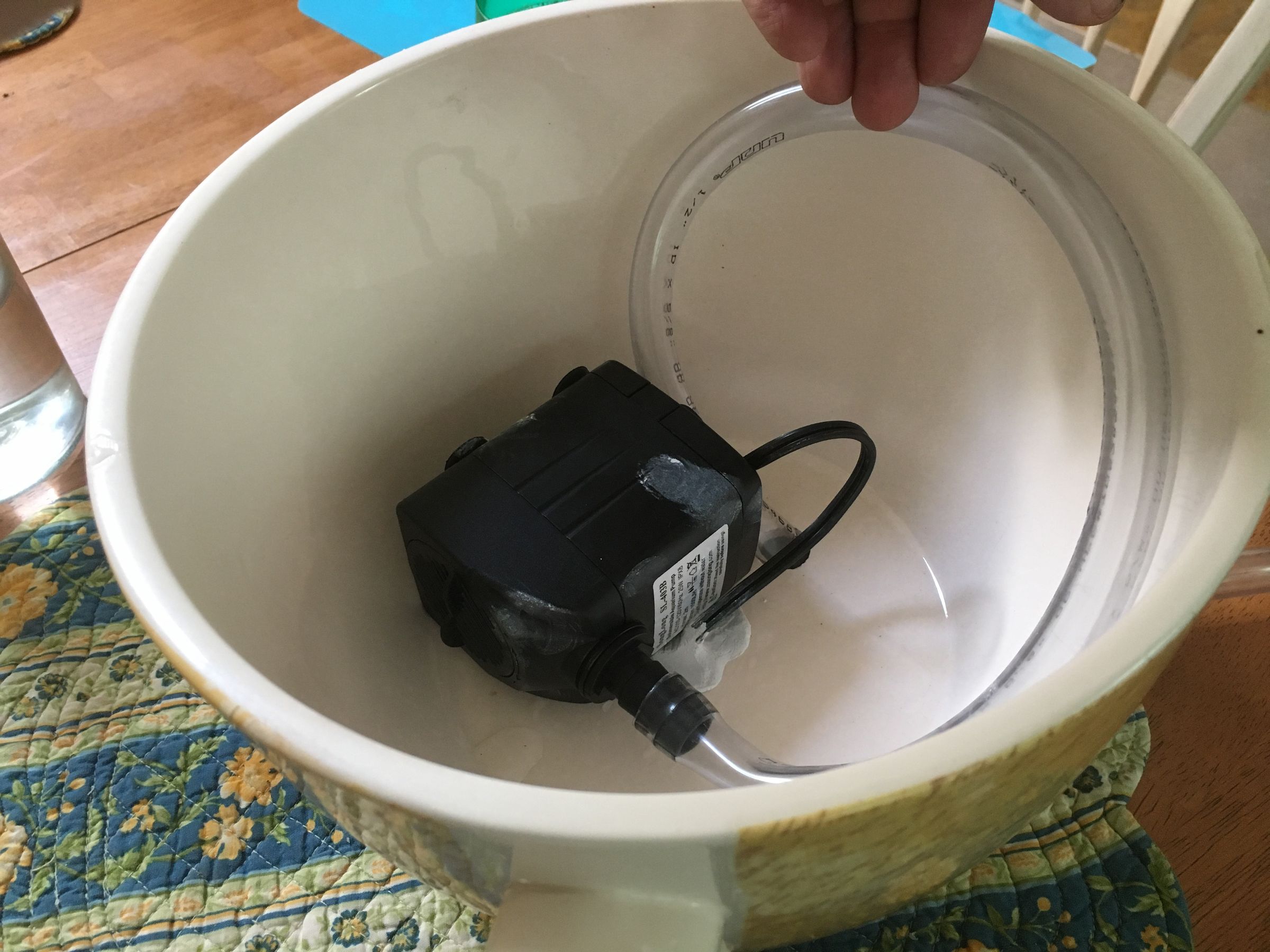 English Breakfast Tea Floating Fountain : 8 Steps (with Pictures ...