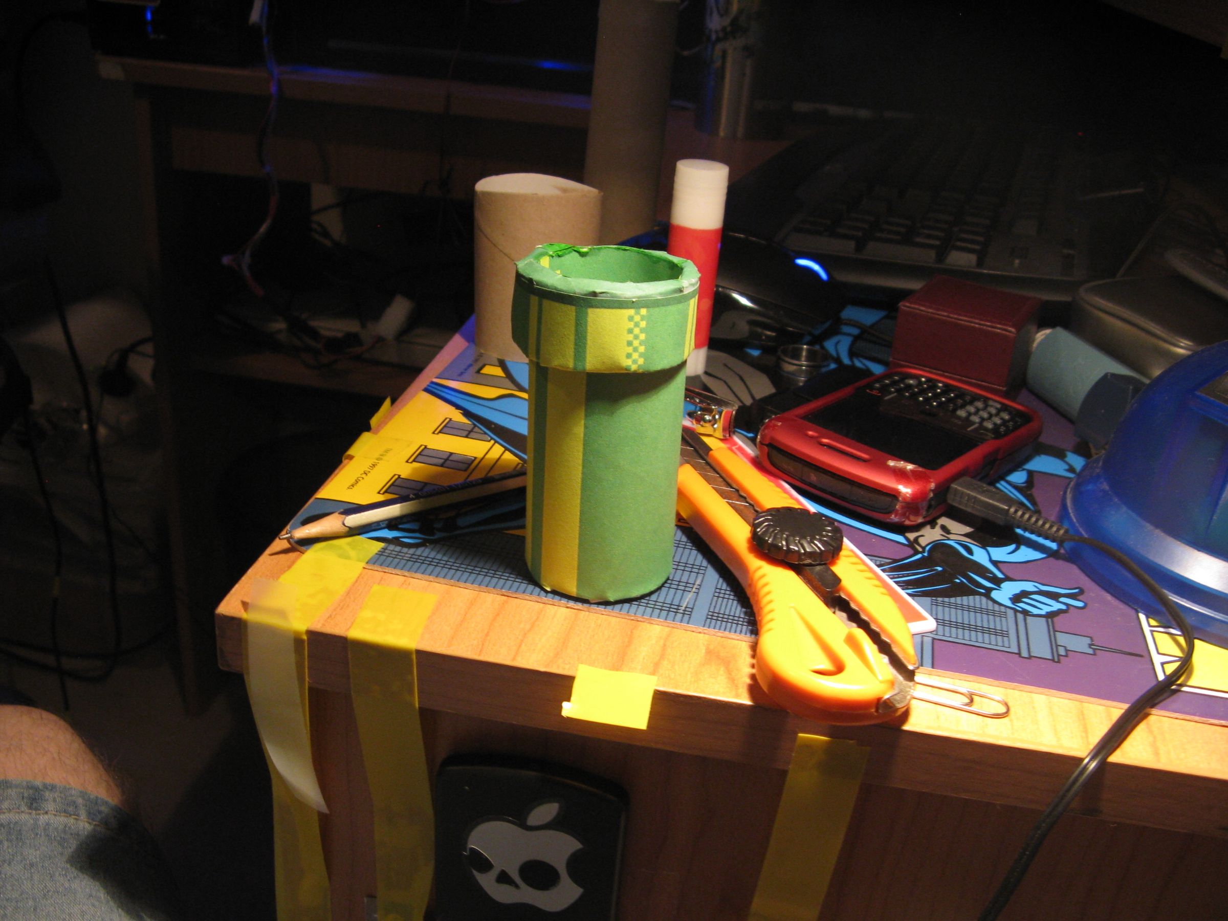 Mario Pipe Pen Holder : 5 Steps - Instructables