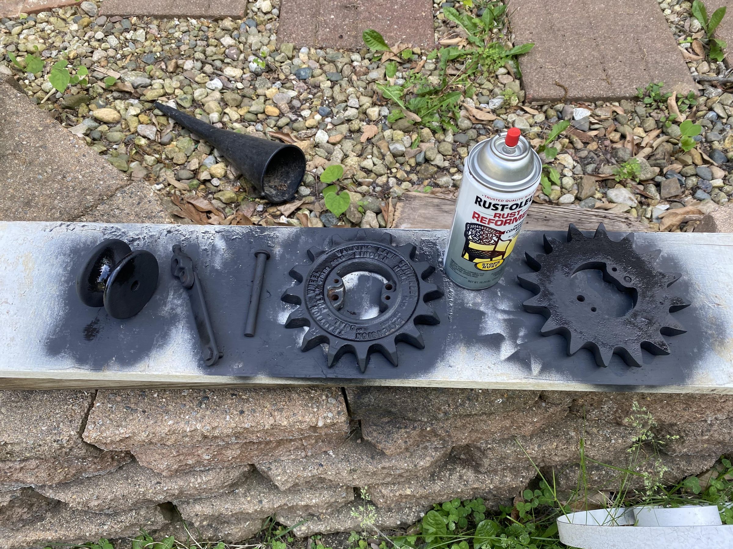 Restoring Grandpa's National Walking Sprinkler : 5 Steps (with Pictures ...