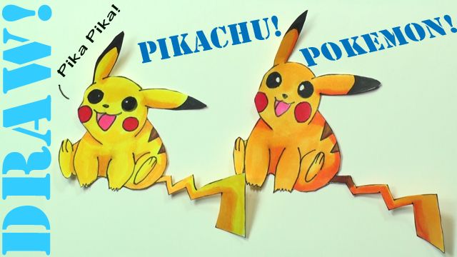 How to Draw: Pikachu (Pokemon) - DrawCartoonsEasy [HD]! - Instructables