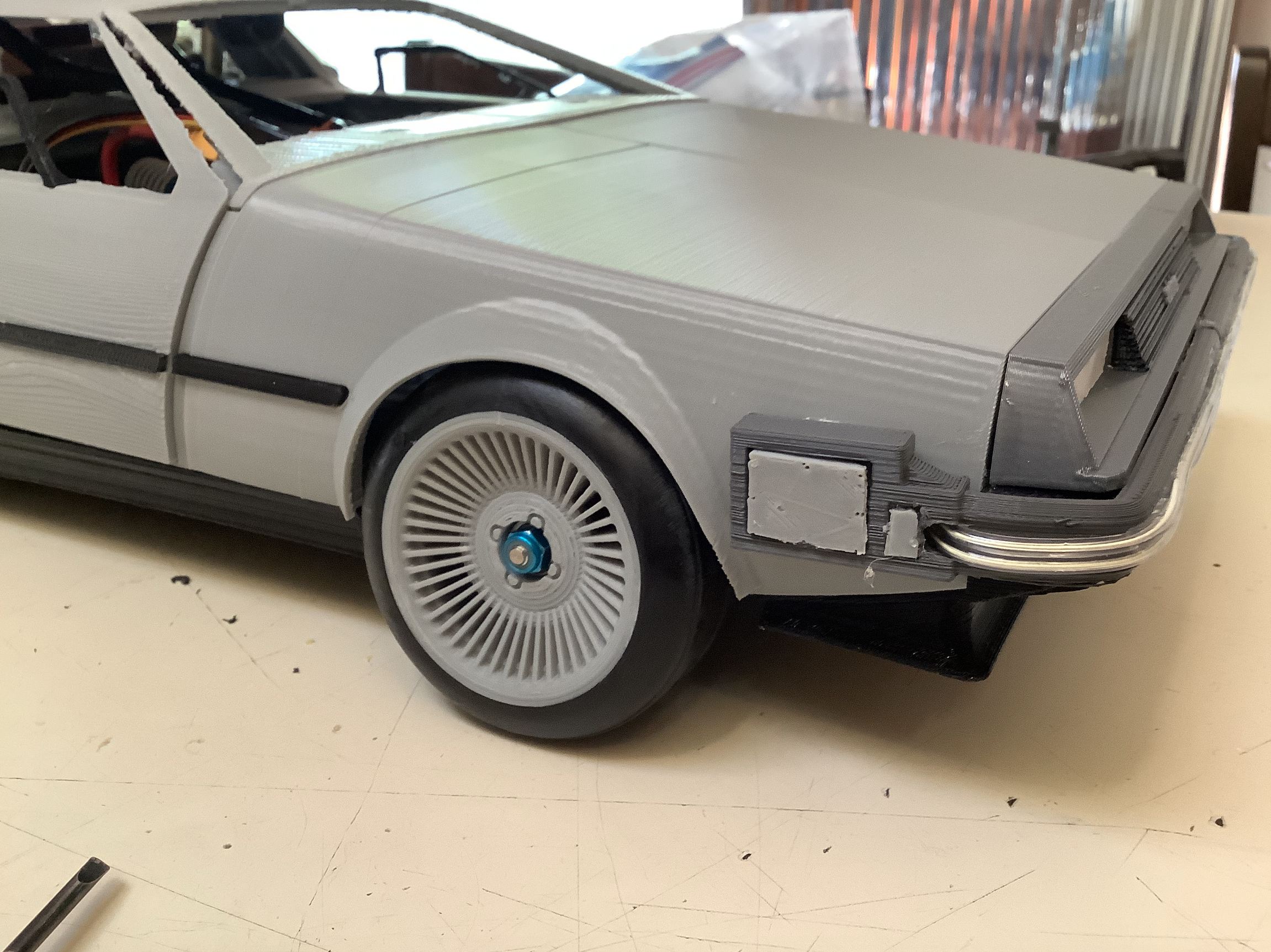 Delorean DMC-12/BTTF Time Machine 3D Printed RC Car : 17 Steps (with ...