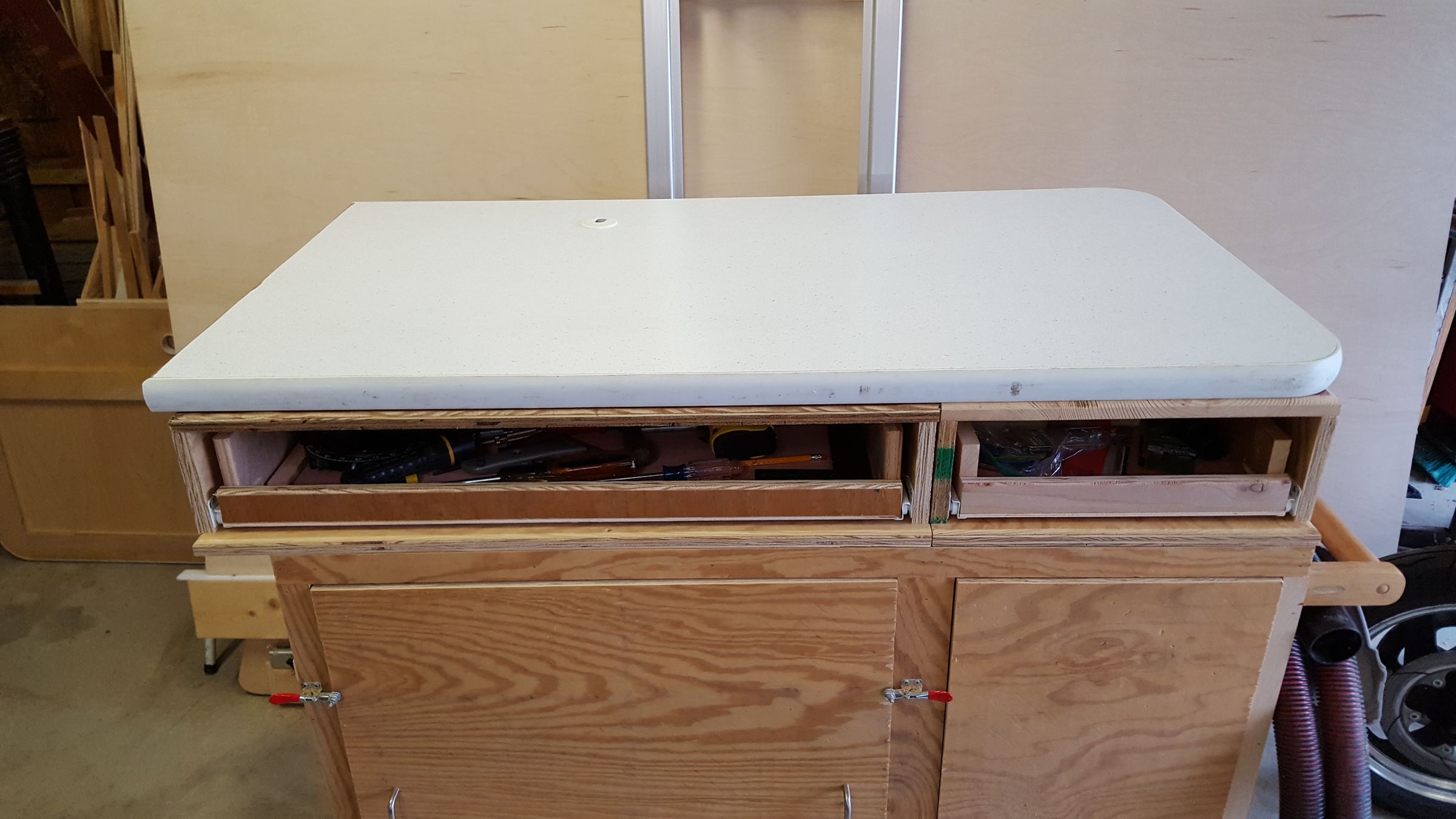 Add a Formica Top & Drawers to Your Work Bench (with Pictures ...