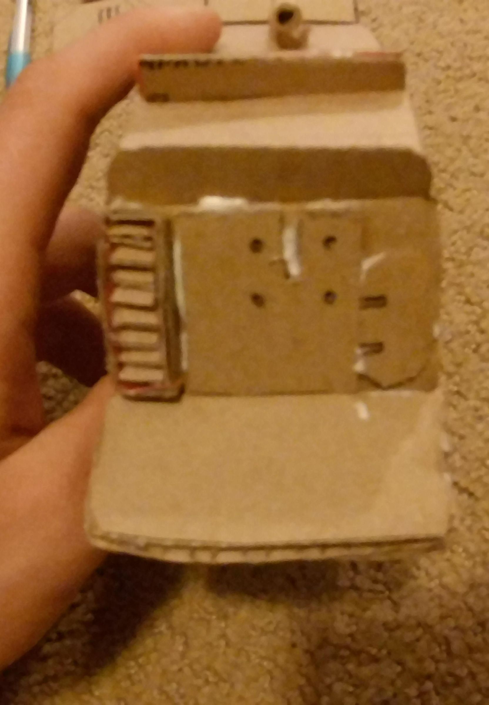 Cardboard Model Mark IV British Tank : 10 Steps (with Pictures ...