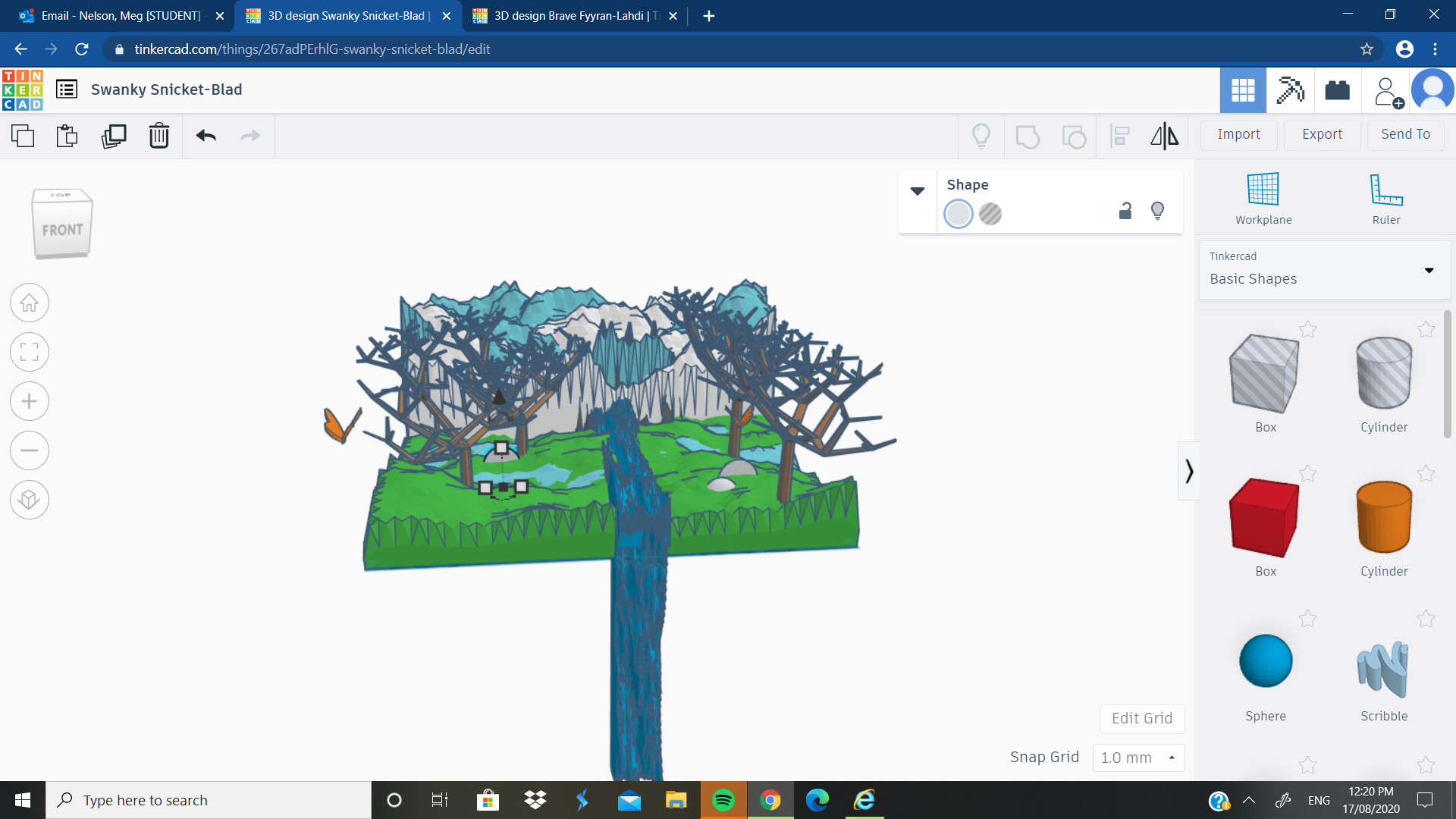 Forest on Tinkercad : 7 Steps - Instructables