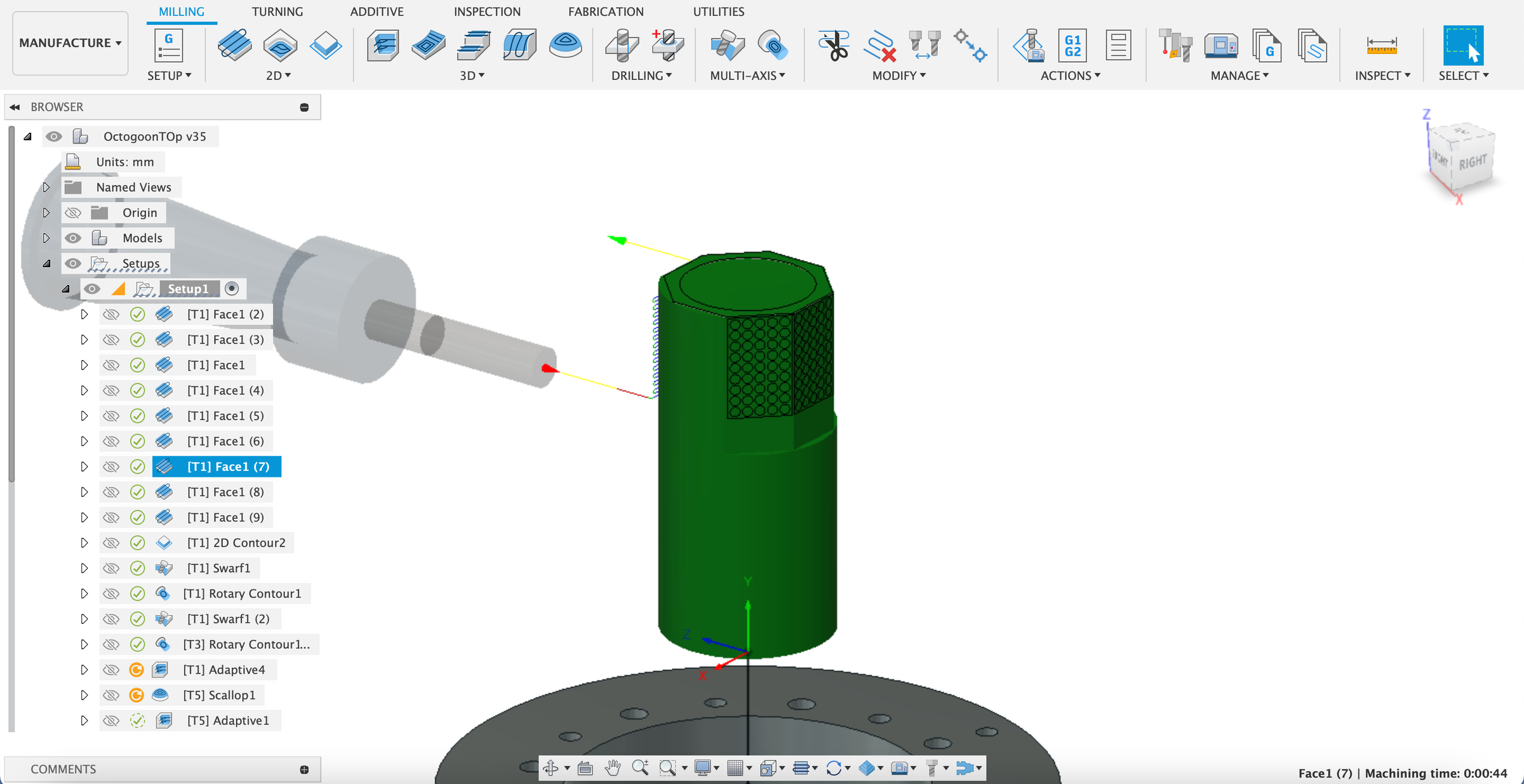 5-Axis CNC Milled Knob Using Fusion 360 Manufacturing : 22 Steps (with Pictures) - Instructables