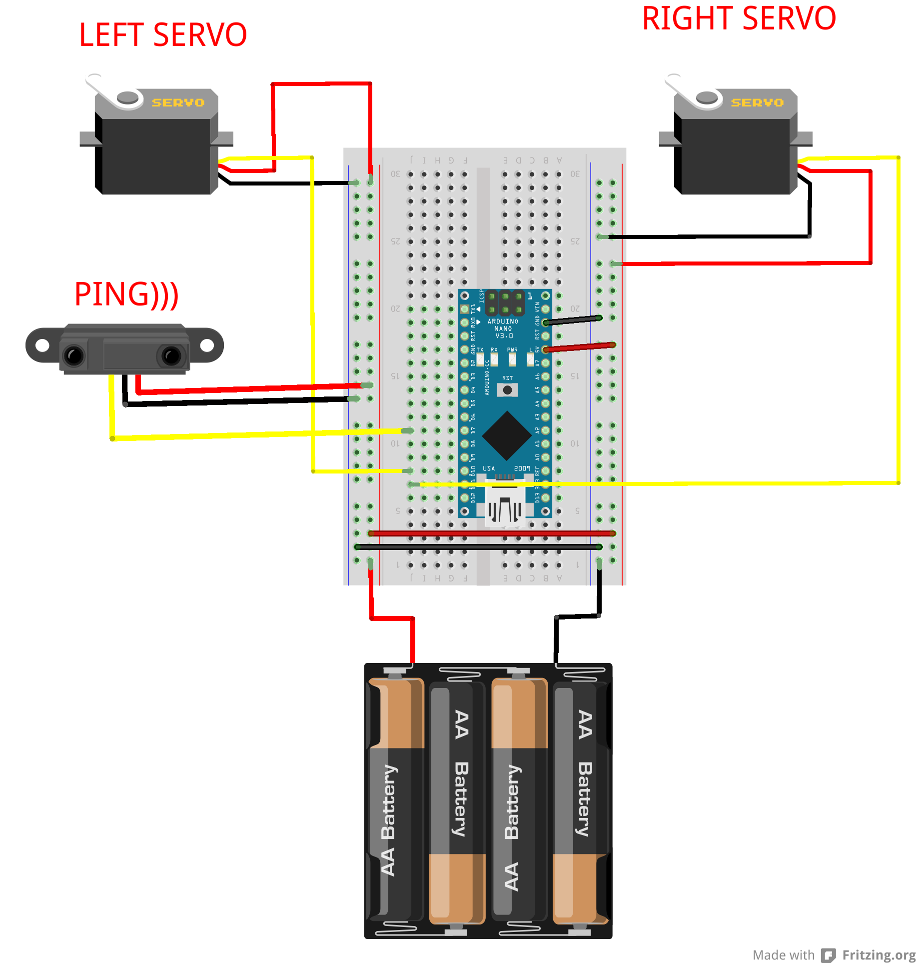 Obstacle Avoiding Robot : 4 Steps - Instructables