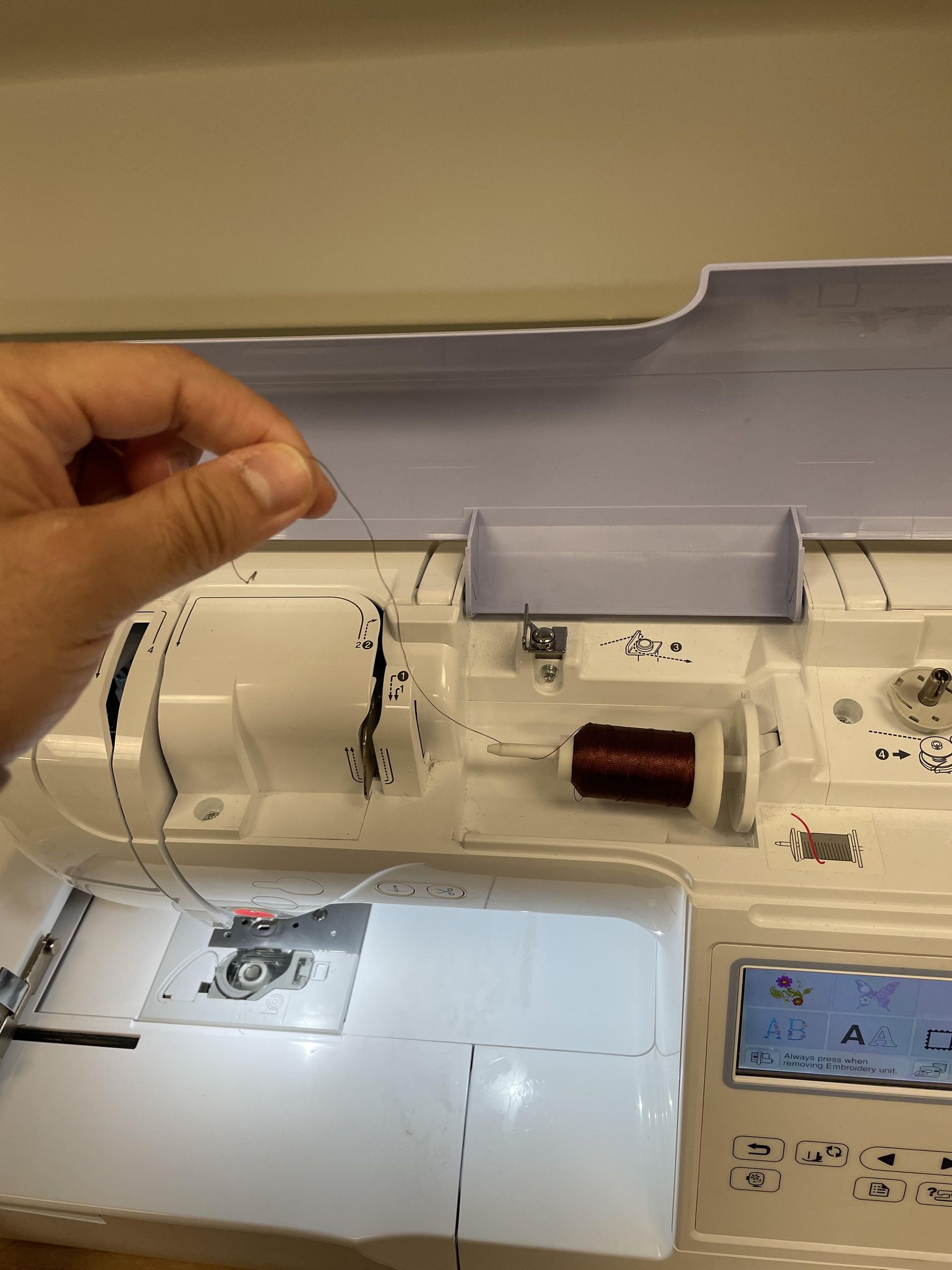 Getting Started With the Brother PE800 Embroidery Machine : 8 Steps ...
