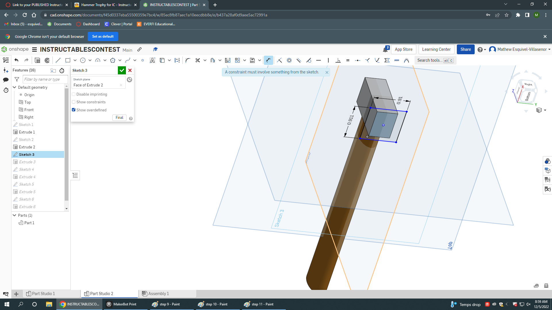 Hammer Trophy for IC : 16 Steps - Instructables