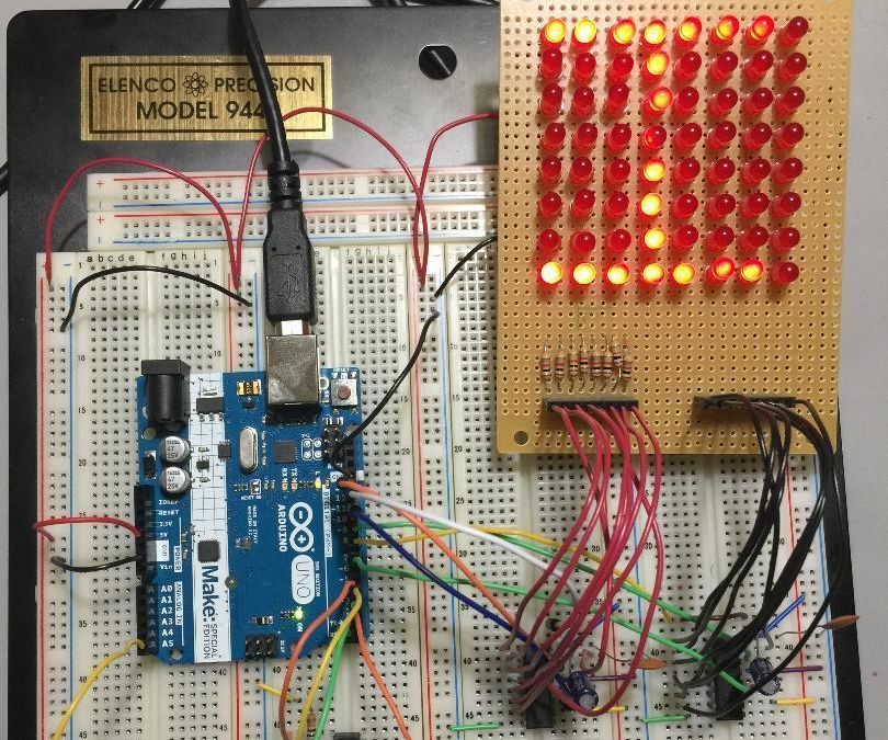 Pushbutton LED Matrix : 4 Steps - Instructables