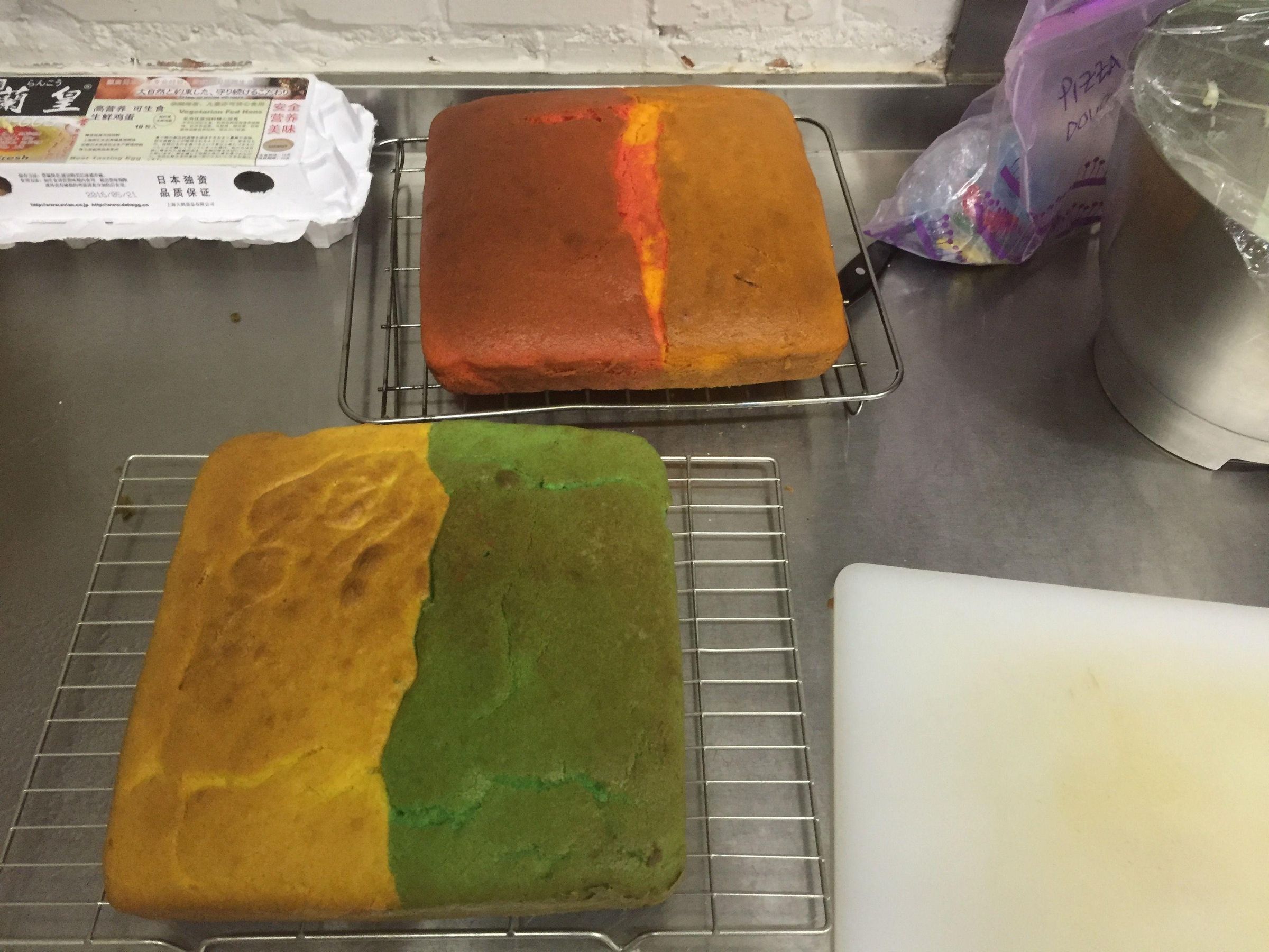Simplified Two-Tin Rainbow Cake : 4 Steps (with Pictures) - Instructables
