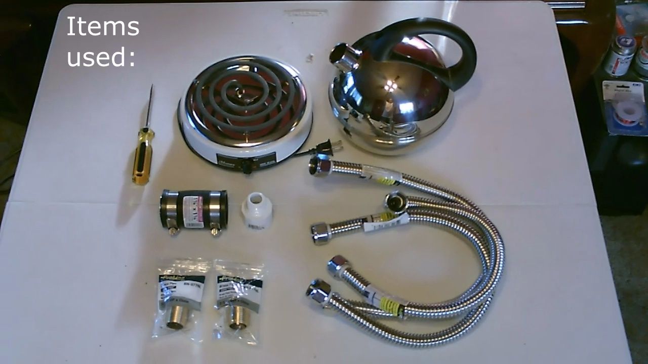 Homemade Water Distiller! - the Deluxe (Stainless Steel) Pure Water ...