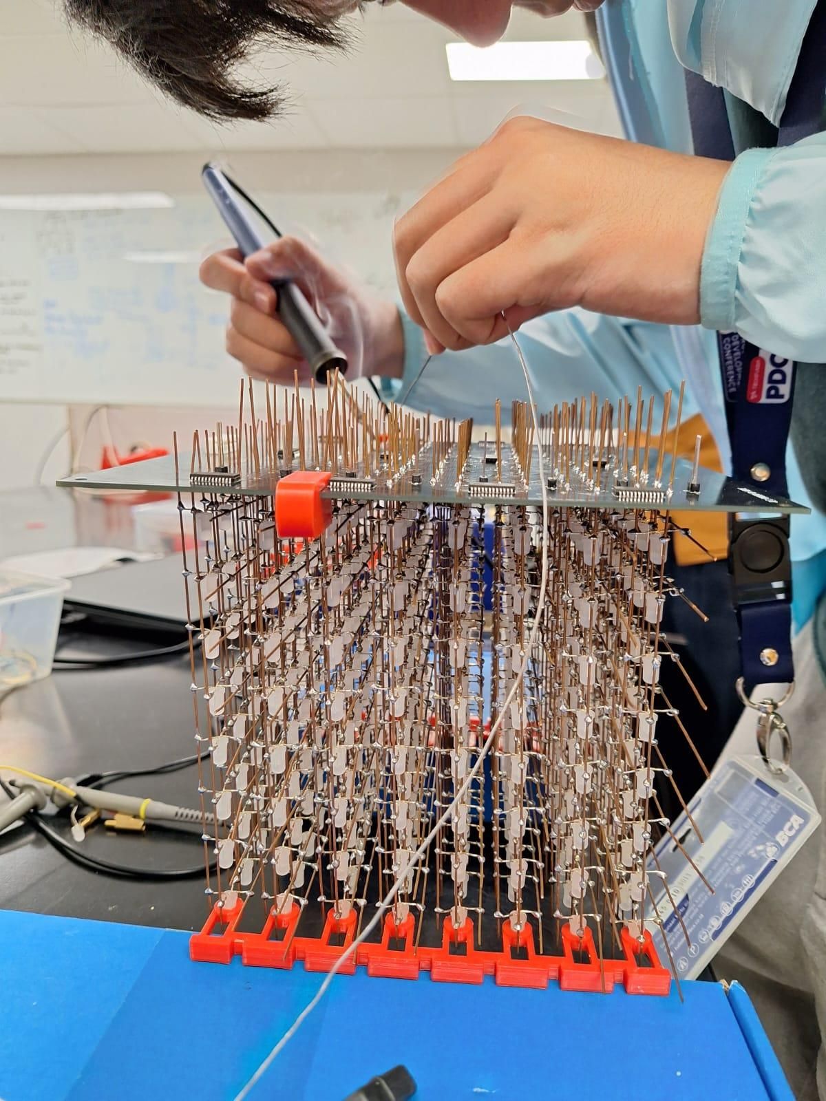 Coobie V2 - a Web-Controlled 8x8x8 RGB LED Cube : 7 Steps (with Pictures) - Instructables