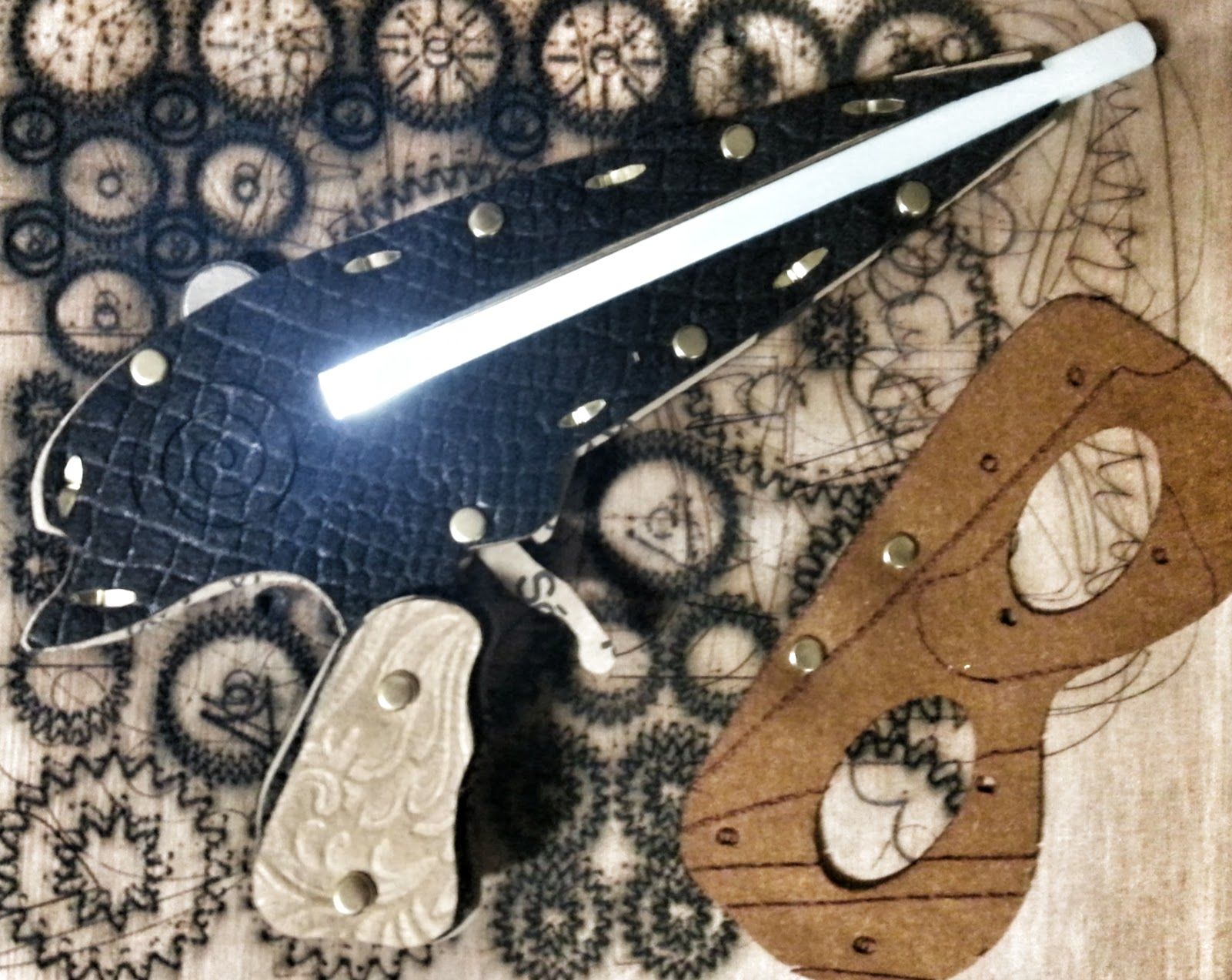 Easy Steam Punk Laser Pistol That Lights Up : 5 Steps (with Pictures ...