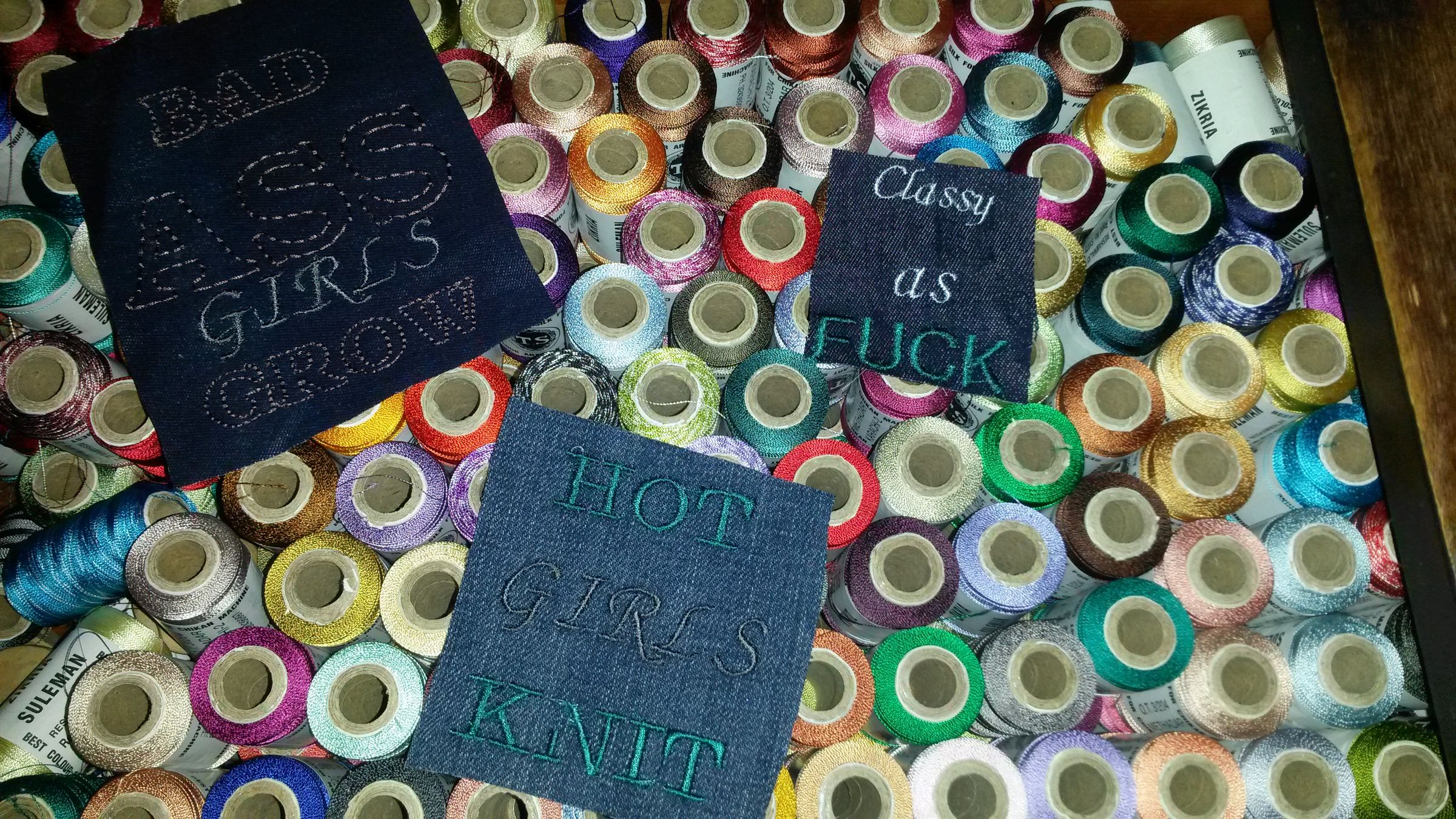 Embordering Jean Patches : 6 Steps - Instructables