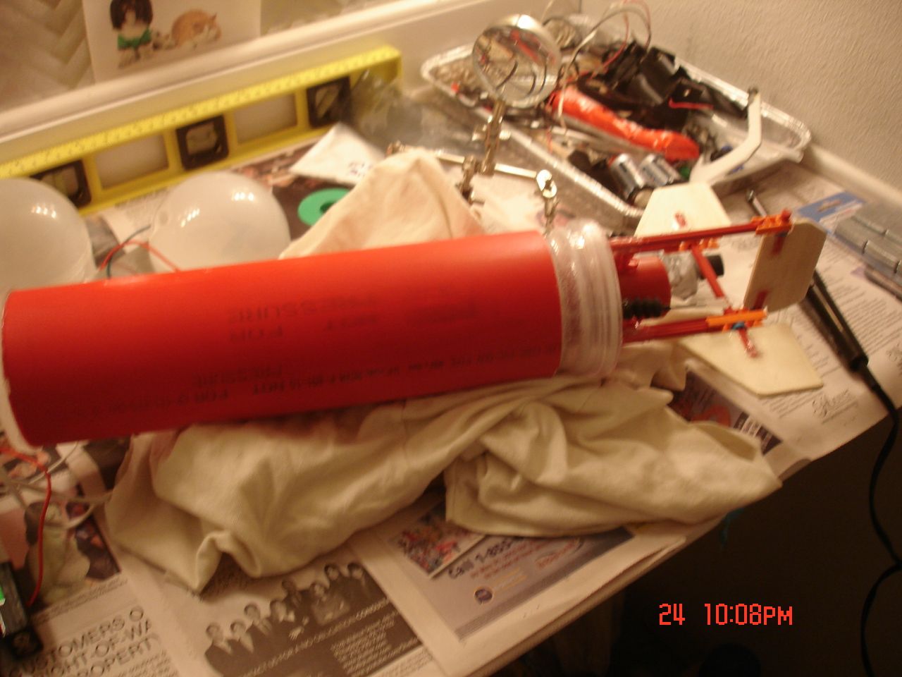 How to Build a Thruster for a Homemade Submersible or ROV : 6 Steps ...