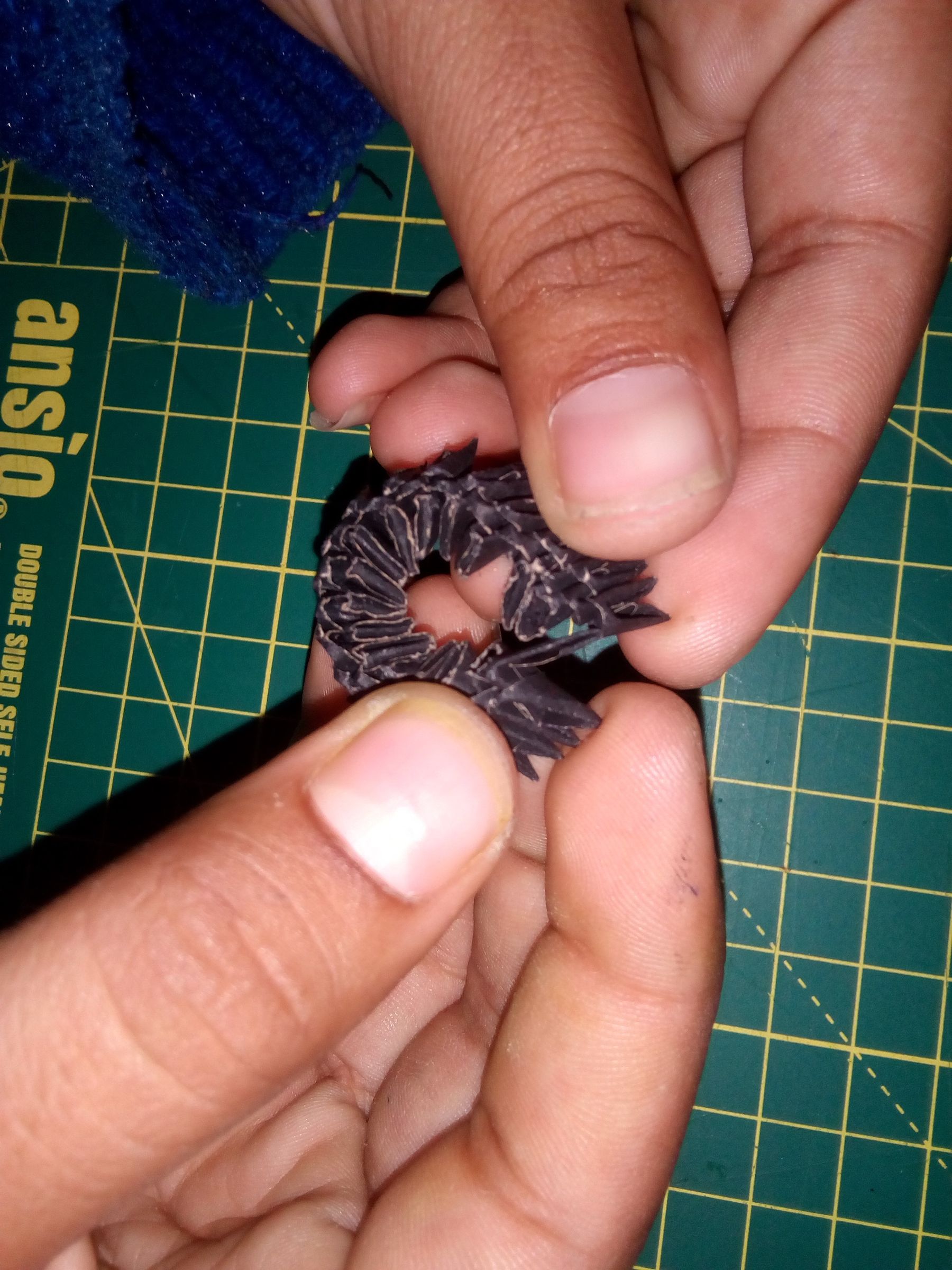 Origami Key Chain : 9 Steps (with Pictures) - Instructables