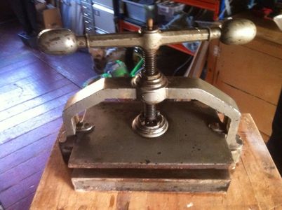 Bookbinders Nipping Press Renovation - Instructables