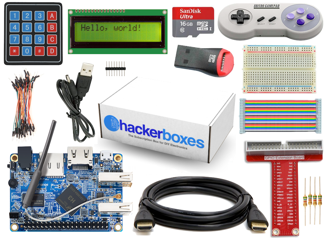 HackerBoxes 0010: Phython Pi : 12 Steps - Instructables