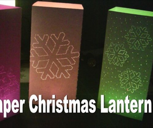 Simple Paper Christmas Lantern - Instructables