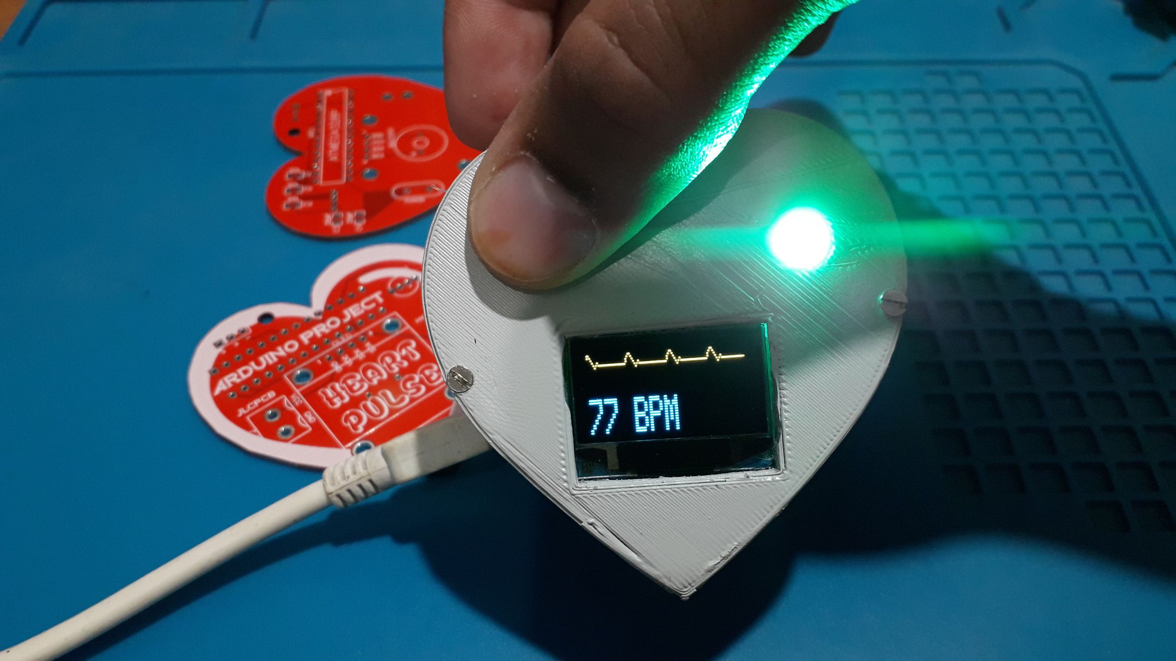 Arduino Heart Beat With ECG Display & Sound : 7 Steps - Instructables