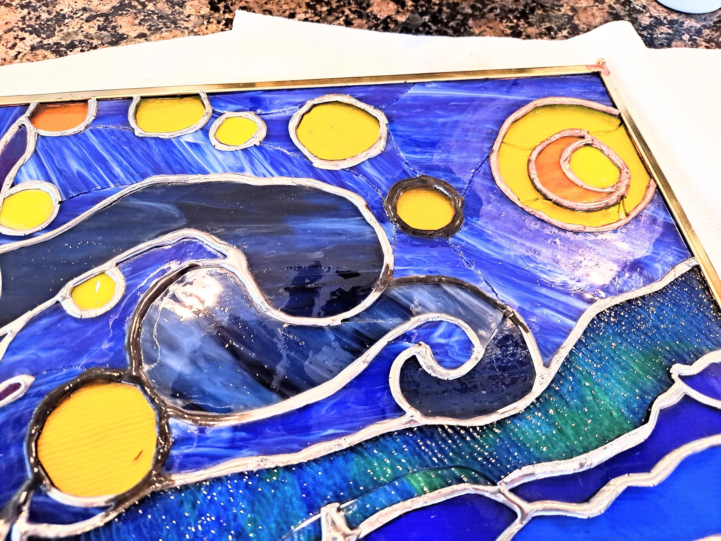Starry Night Stained Glass : 9 Steps (with Pictures) - Instructables