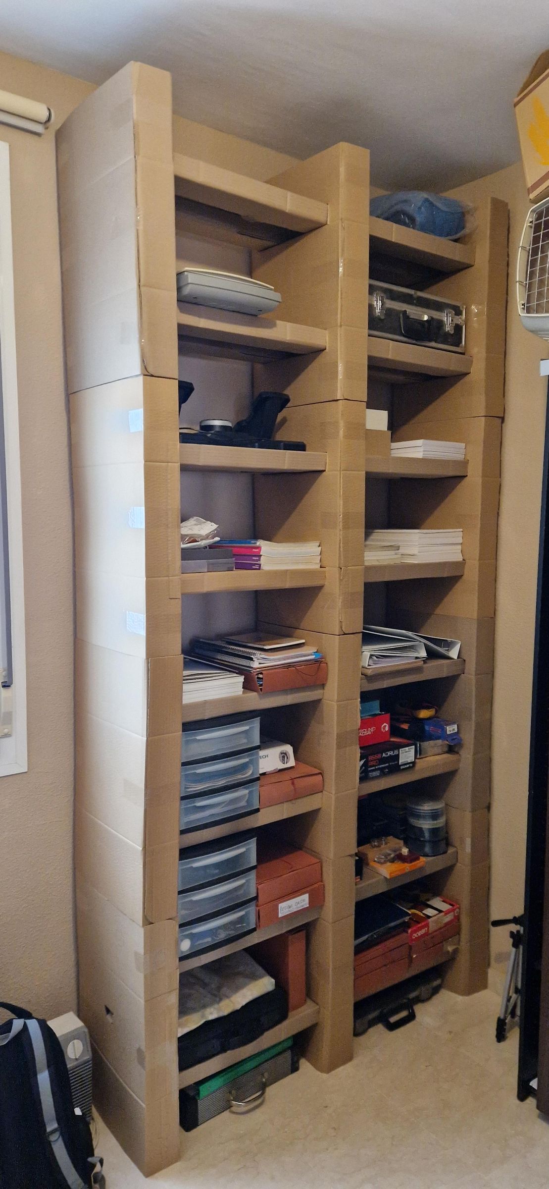 Modular Cardboard Shelves : 3 Steps - Instructables