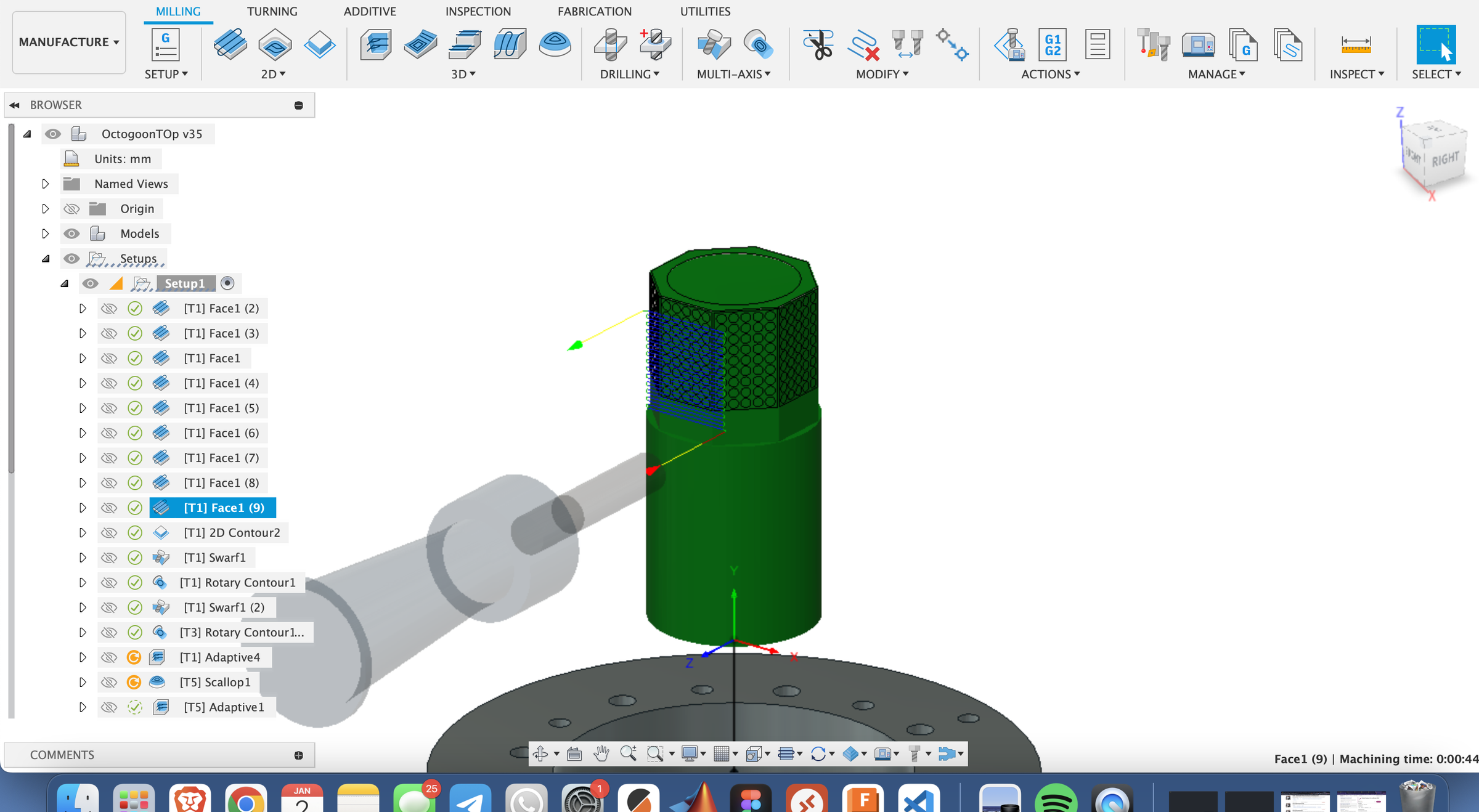 5-Axis CNC Milled Knob Using Fusion 360 Manufacturing : 22 Steps (with Pictures) - Instructables