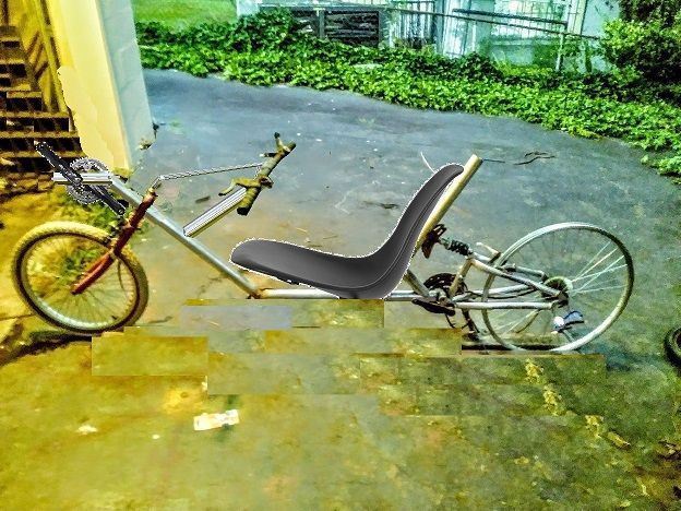 Build a Long-wheelbase Low Racer Recumbent Bicycle : 15 Steps (with ...