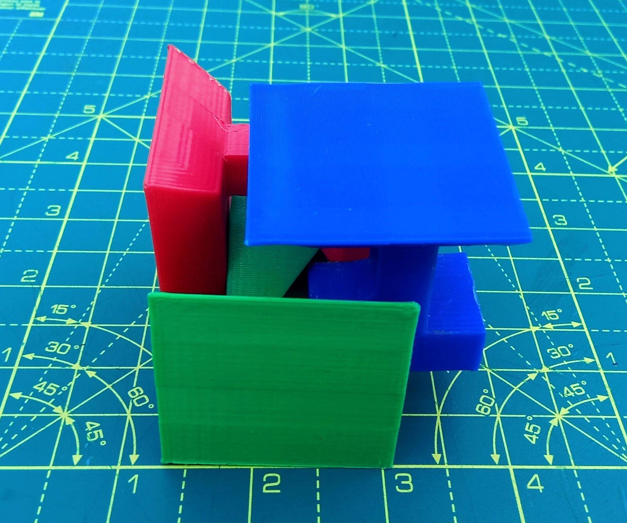 3 Piece Cube Puzzle : 5 Steps (with Pictures) - Instructables