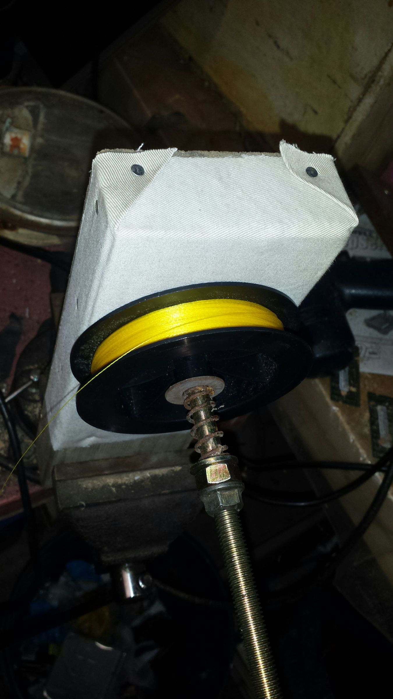 Fishing Line Spooling Tensioner : 5 Steps - Instructables