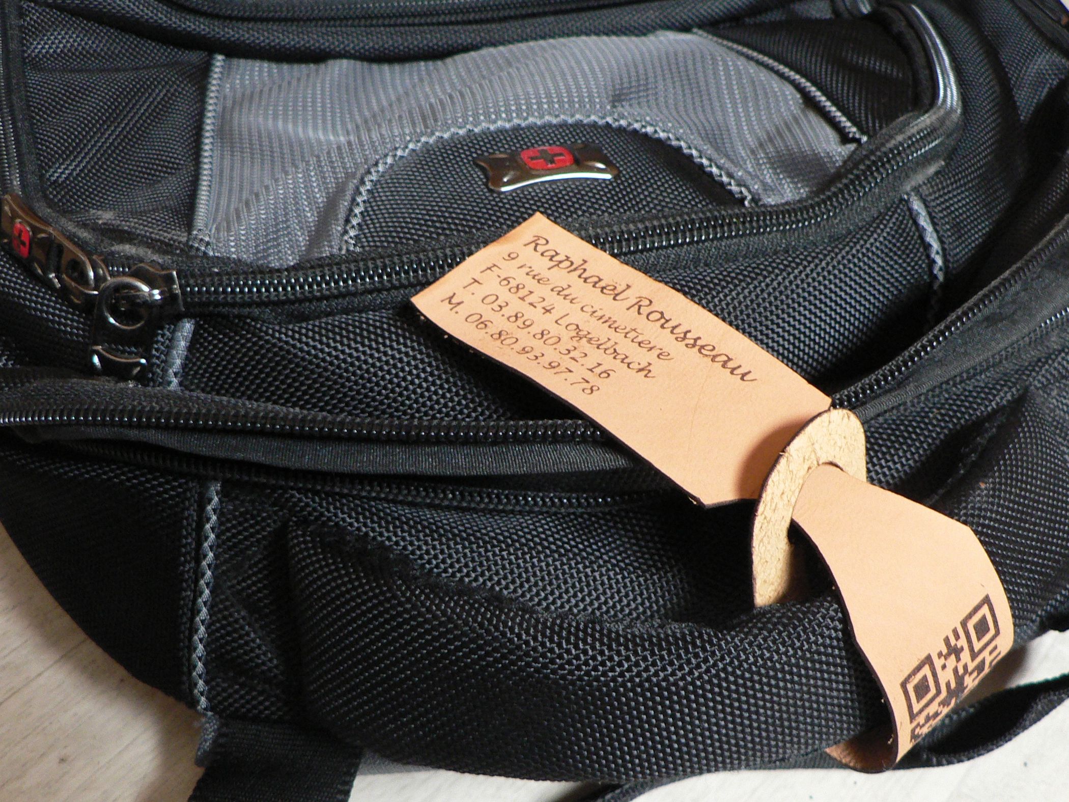 Laser Cut & Etched Leather Luggage Tag - Instructables