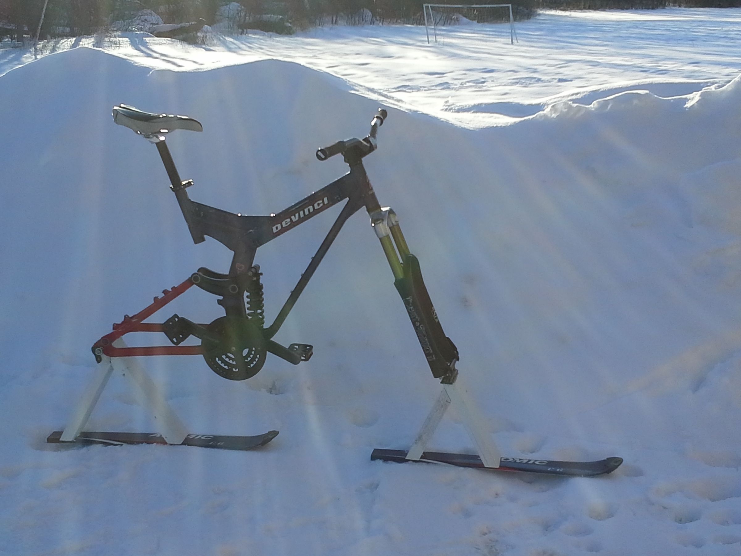 How to Create a Downhill Ski-Bike : 5 Steps (with Pictures) - Instructables