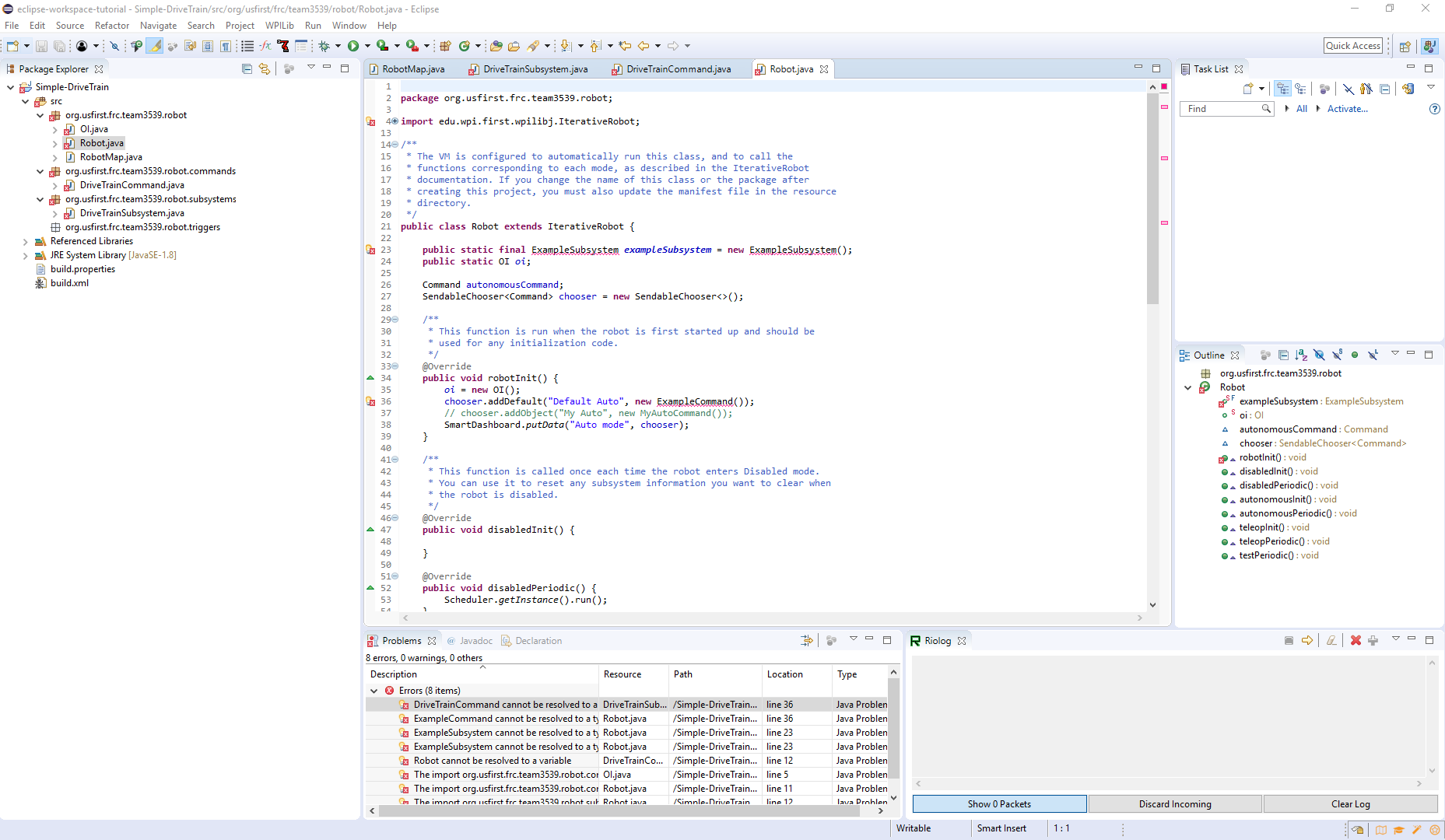 How to Write a Simple Drivetrain for FRC (Java) : 12 Steps (with ...