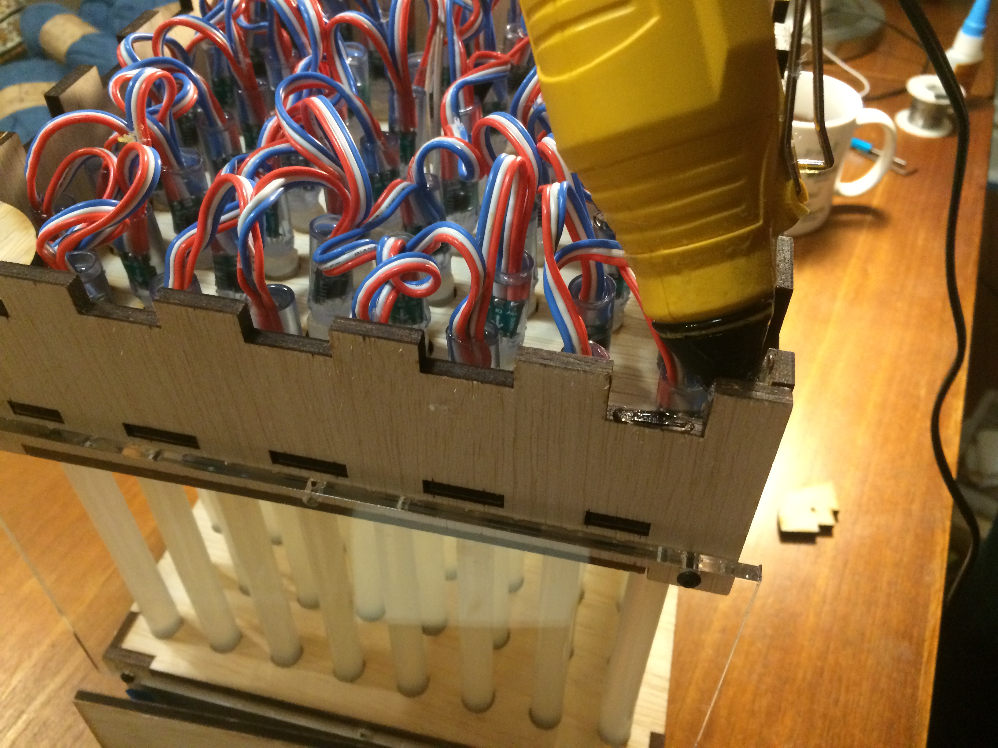 "Fiber Optic" LED Matrix : 9 Steps (with Pictures) - Instructables