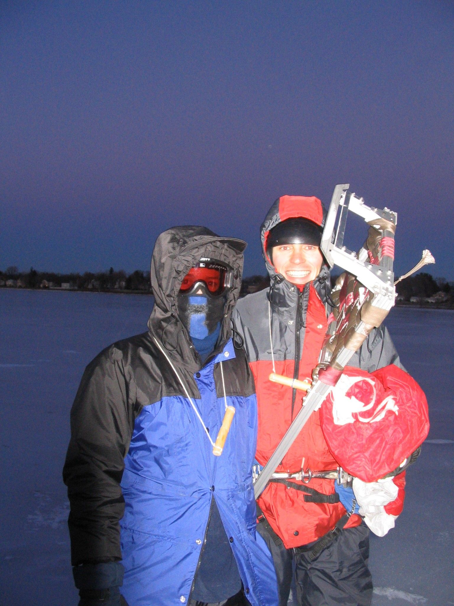 Traditional Polynesian Ice Canoe (Ice Proa) - How to Kite Ice Sail : 12 ...
