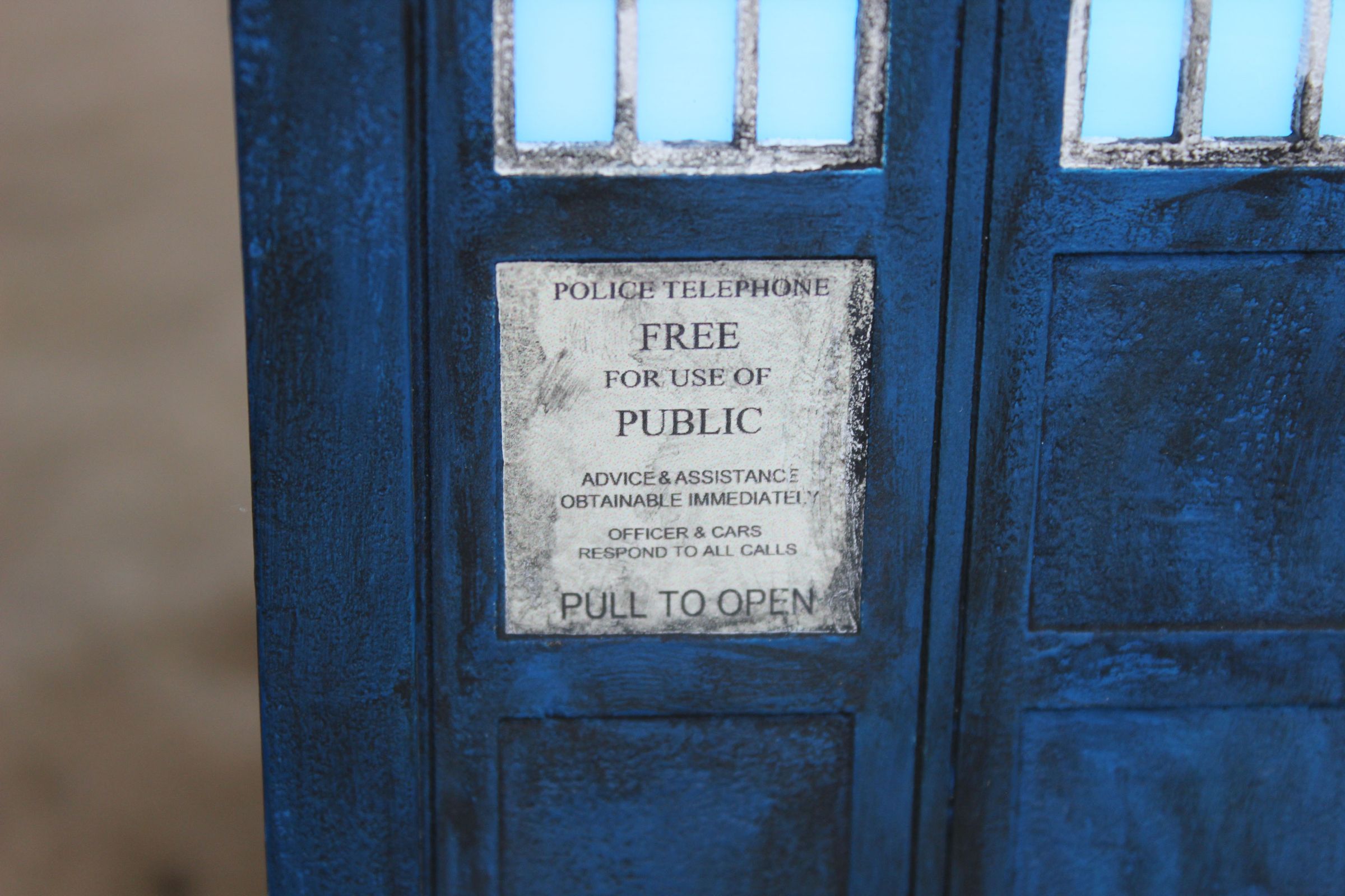 Tardis Puzzle Box Night Light : 6 Steps (with Pictures) - Instructables