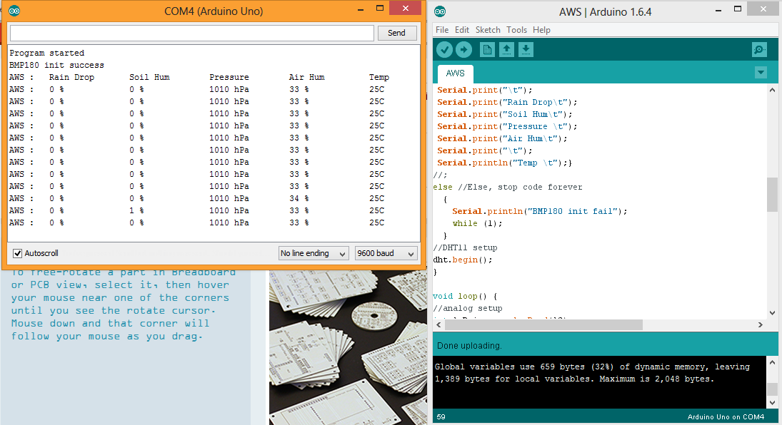 Arduino Weather Station (AWS) : 4 Steps (with Pictures) - Instructables