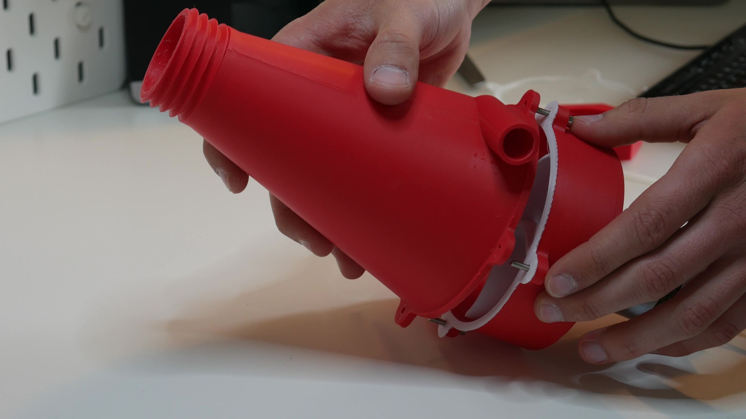 3D Printed Vacuum Cleaner for a CNC Machine : 8 Steps (with Pictures ...