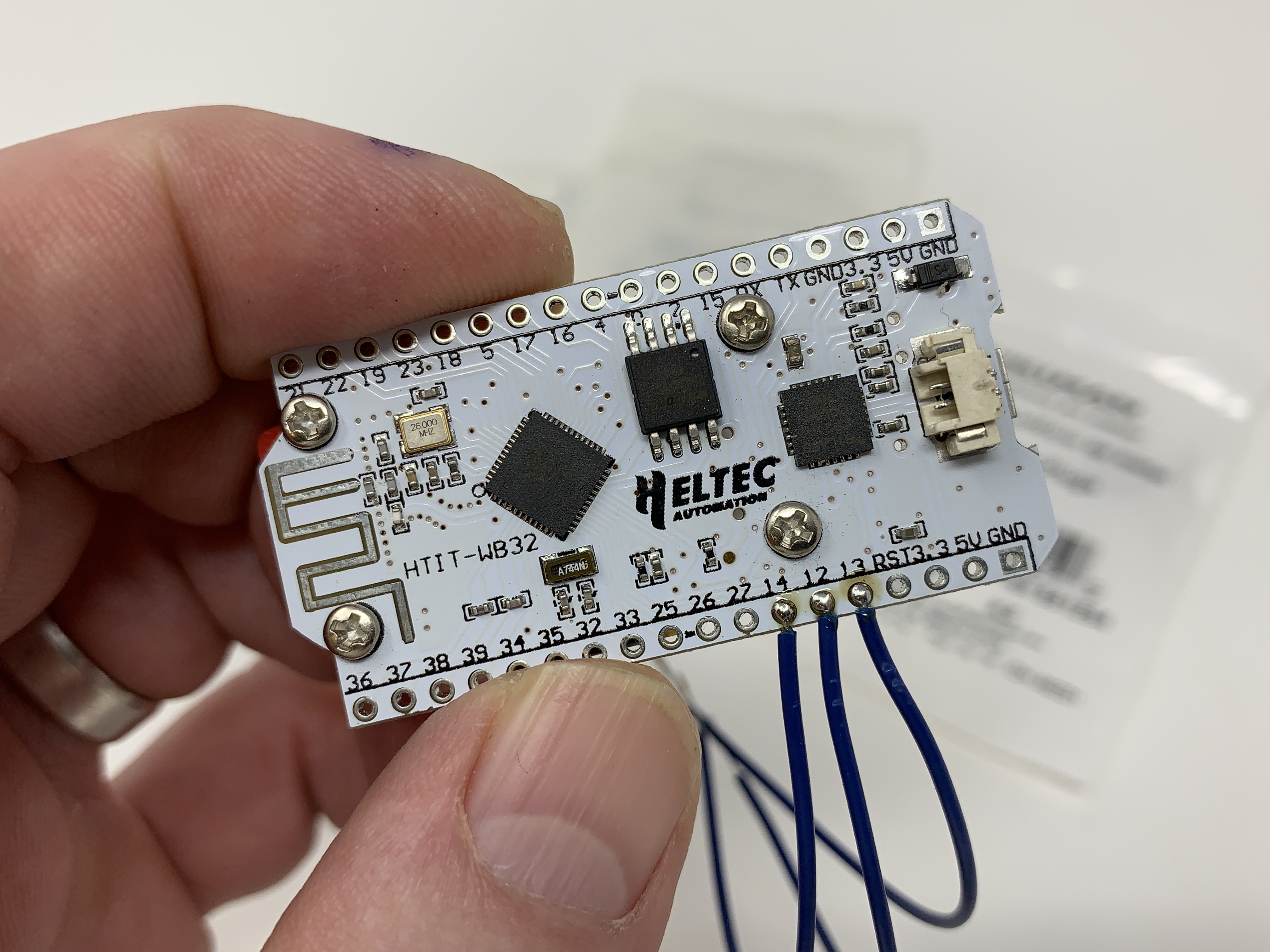 ESP32 Capacitive Touch Input Using "Metallic Hole Plugs" for Buttons ...
