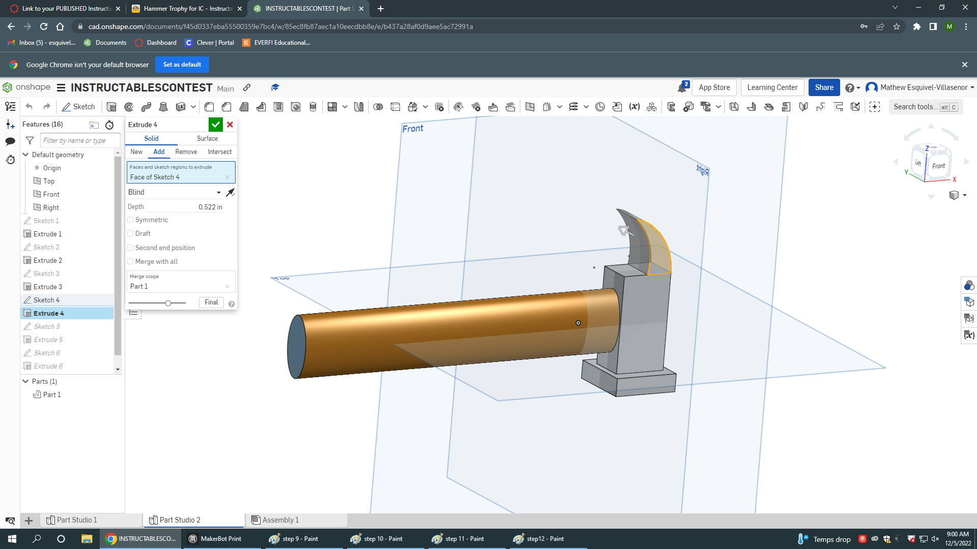 Hammer Trophy for IC : 16 Steps - Instructables