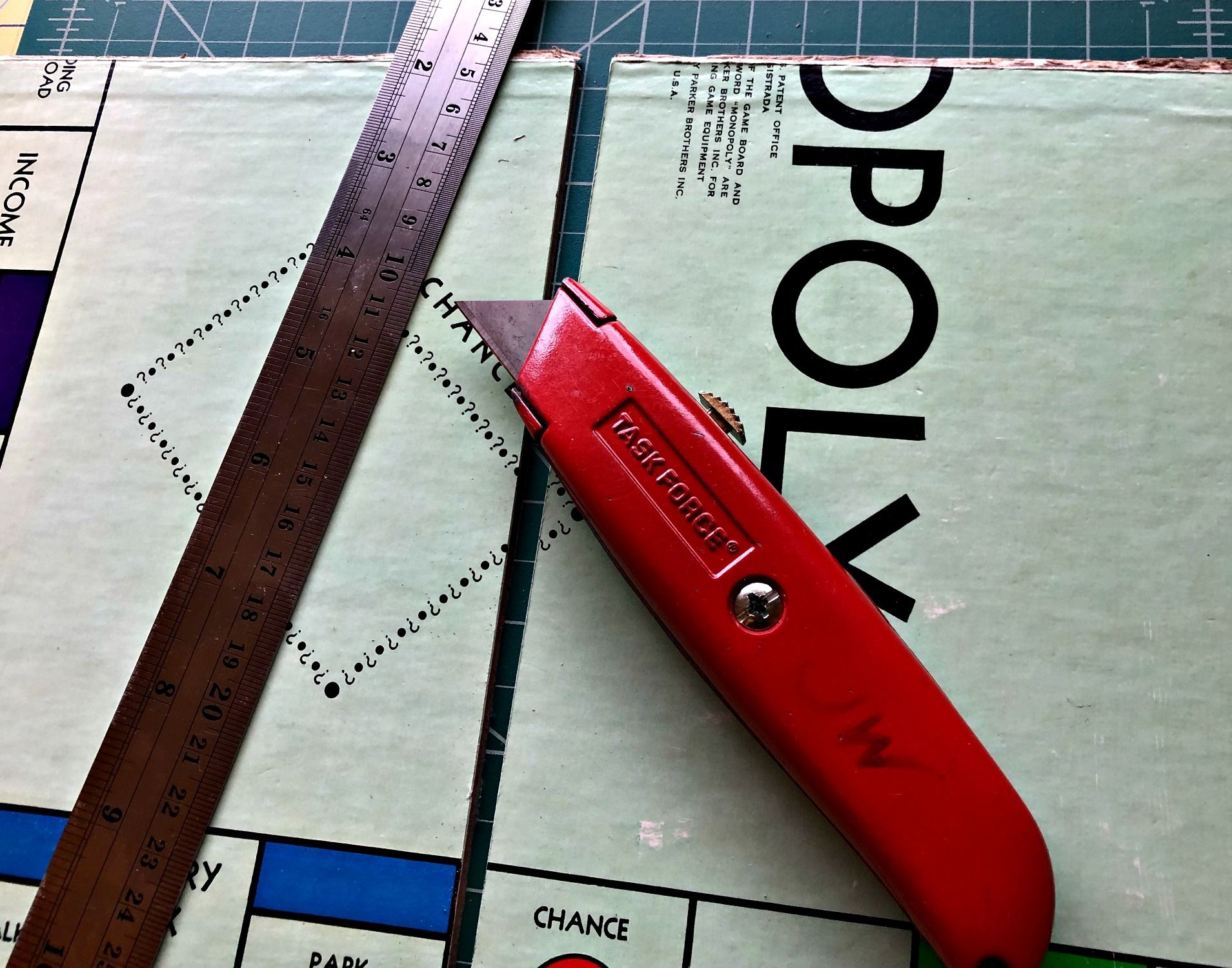 How to Make a Clipboard From a Monopoly Game : 4 Steps - Instructables