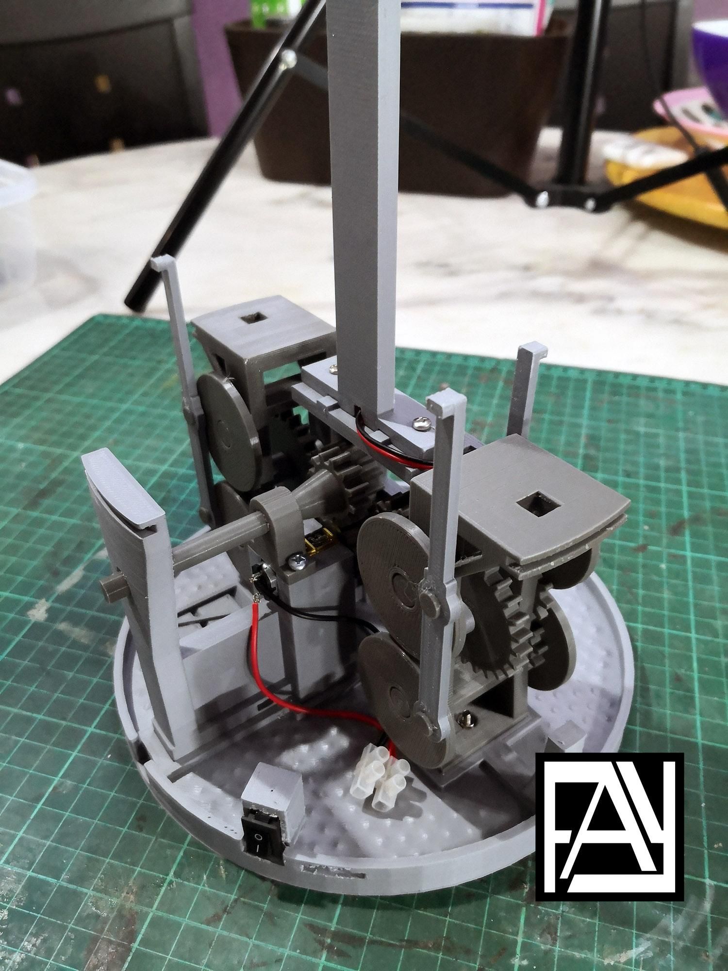 ATAT Motorized Automata : 12 Steps (with Pictures) - Instructables