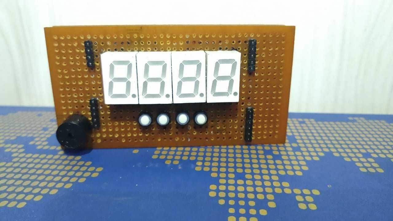 DIY Digital Clock Using ATmega328p, RTC DS3231 and Seven Segment Displays : 5 Steps (with ...