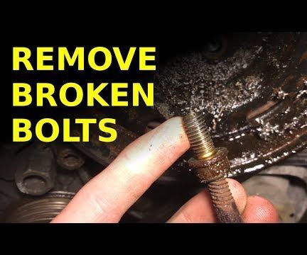 BEST Way to Remove Broken or Stripped Bolts (proven Method) : 3 Steps ...